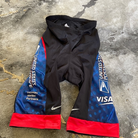 Nike | Shorts | Vintage Rare Nike Mens Xl Usps Cycling Shorts Black And ...